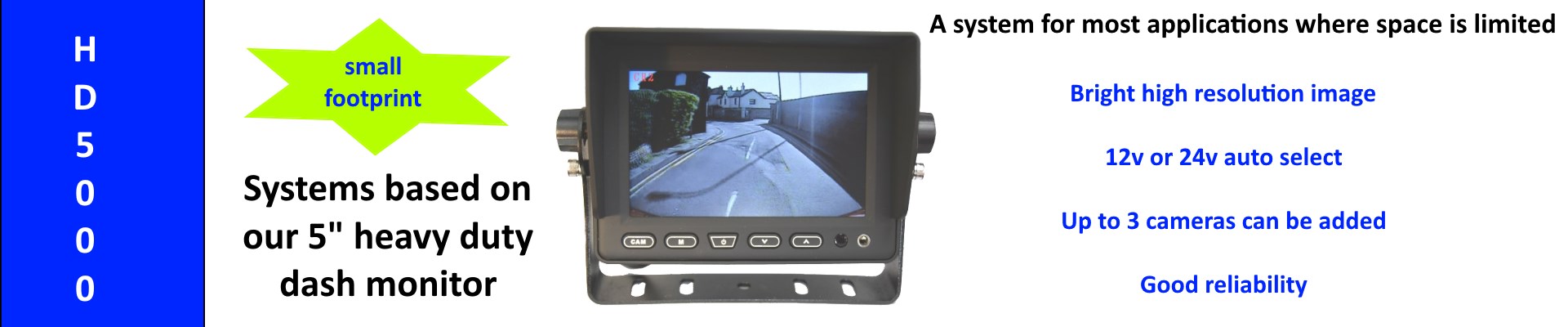 Reversing cameras | rear view monitors - Reversing Cameras UK