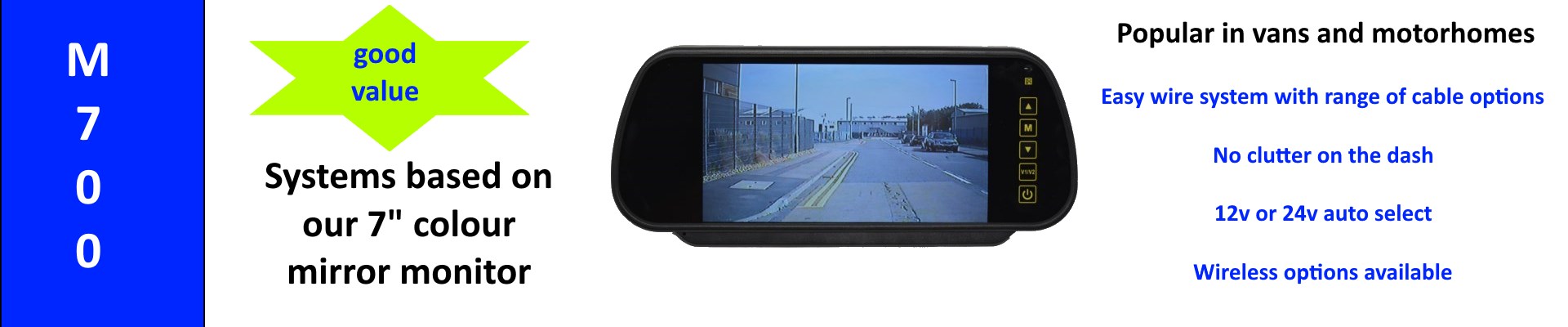 Reversing cameras | rear view monitors - Reversing Cameras UK