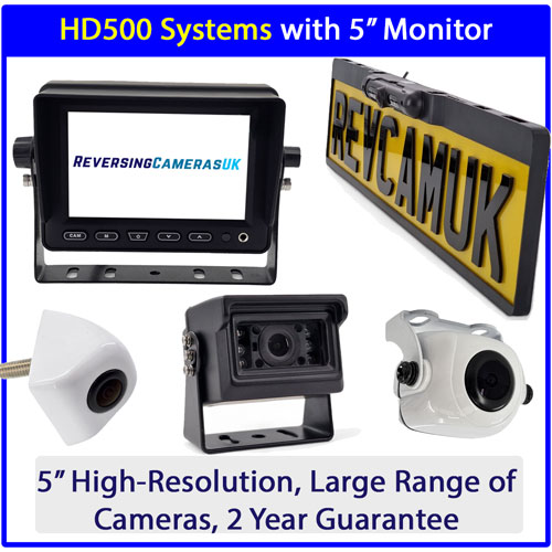 Wired Reversing Camera Systems - Reversing Cameras UK