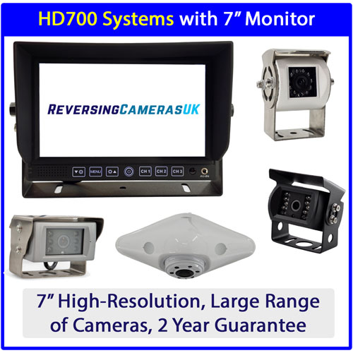 Wired Reversing Camera Systems - Reversing Cameras UK