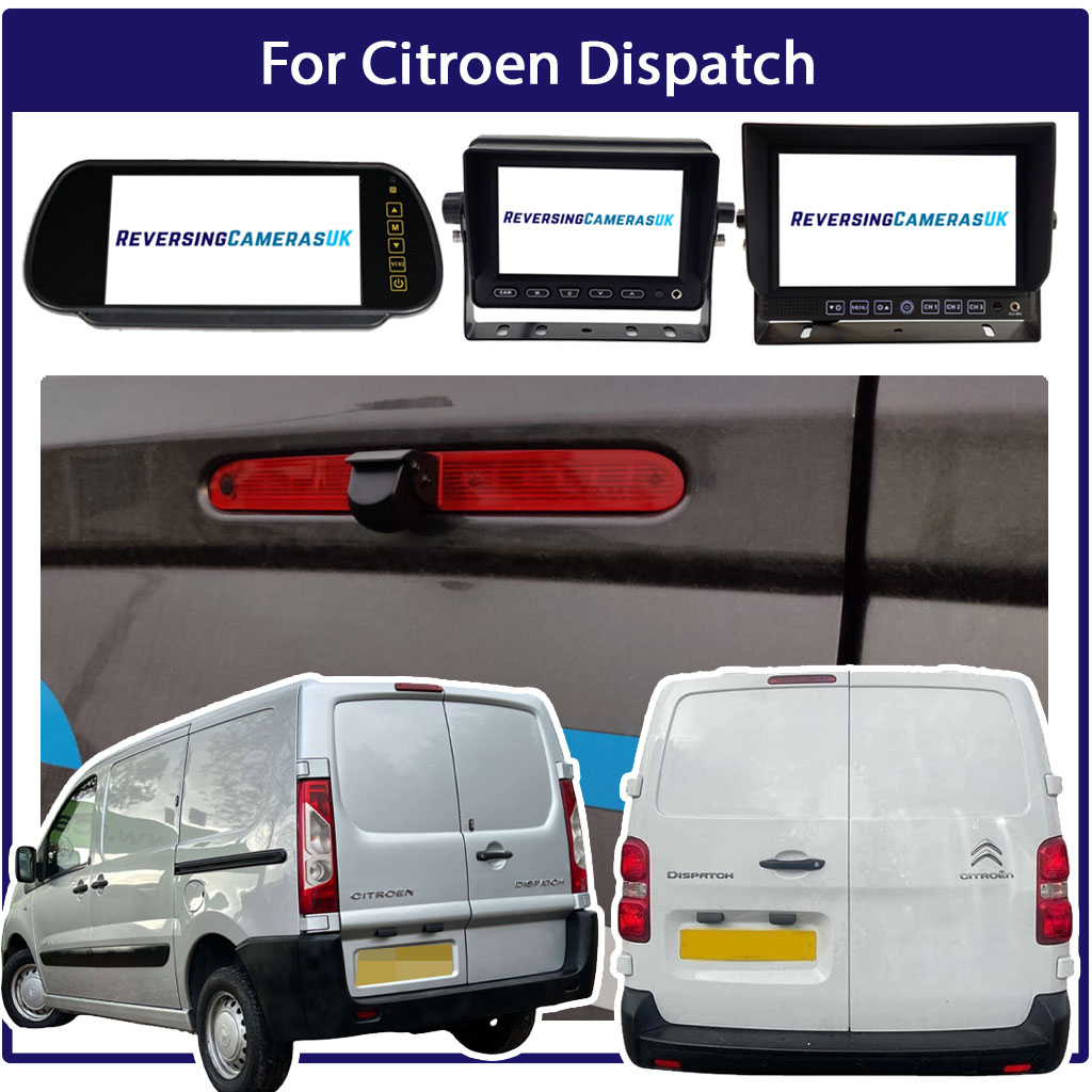 Citroën Dispatch Integrated Brake Light Reversing Cameras - Reversing ...