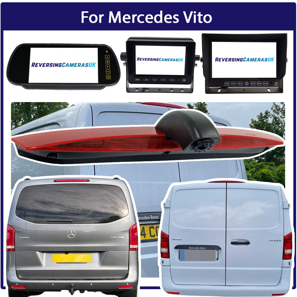 Mercedes Vito Brake Light Reversing Camera Solutions - Reversing Cameras UK