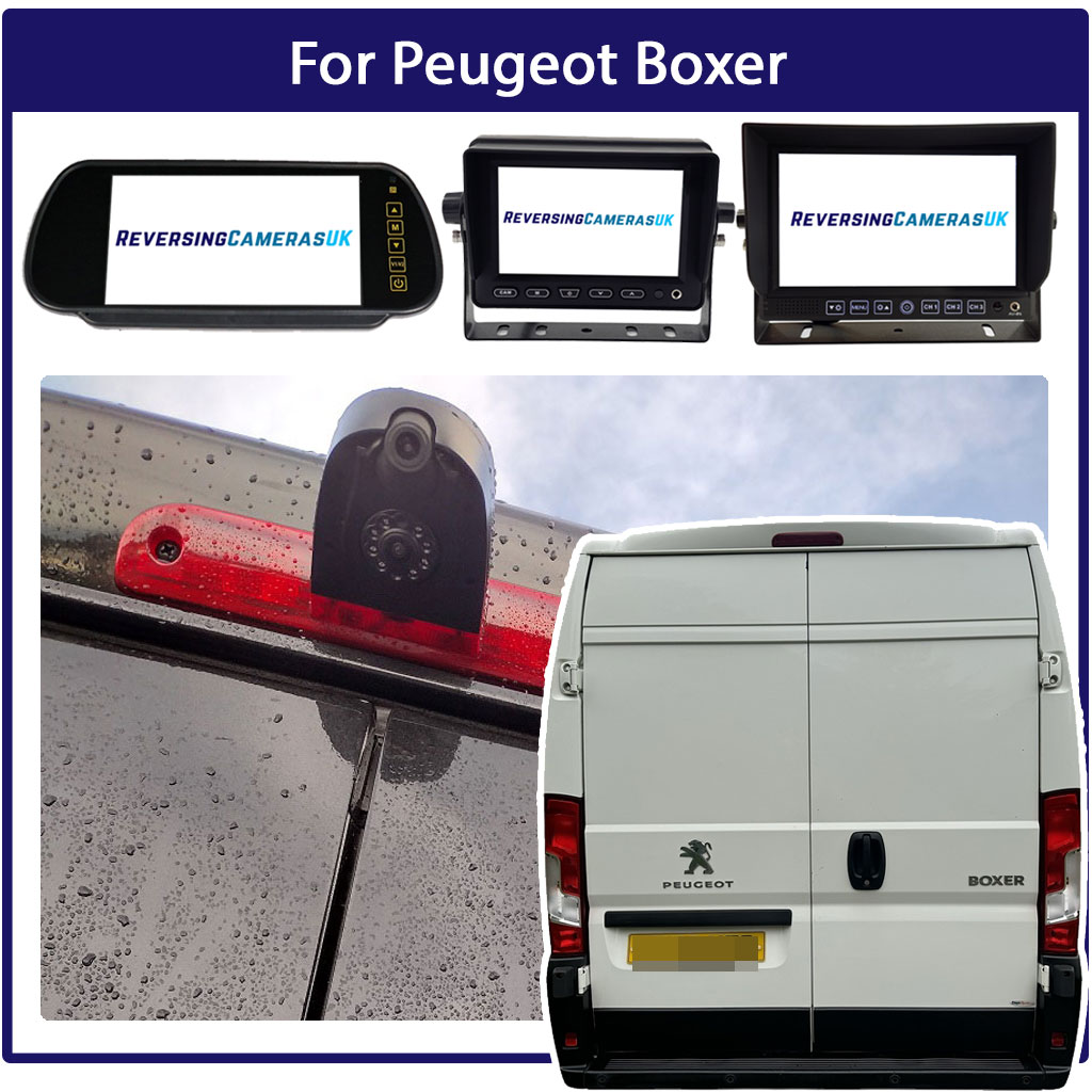 Peugeot Boxer Brake Light Reversing Camera Solutions - Reversing Cameras UK