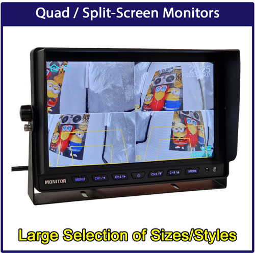 Rear View Monitors - Reversing Cameras UK
