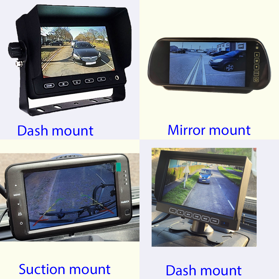 Rear View Monitors - Reversing Cameras UK