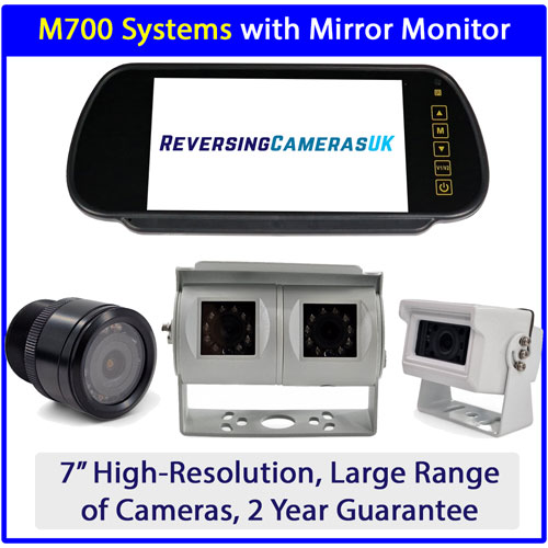 Wired Reversing Camera Systems - Reversing Cameras UK
