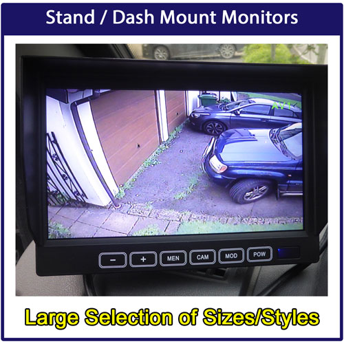 Rear View Monitors - Reversing Cameras UK