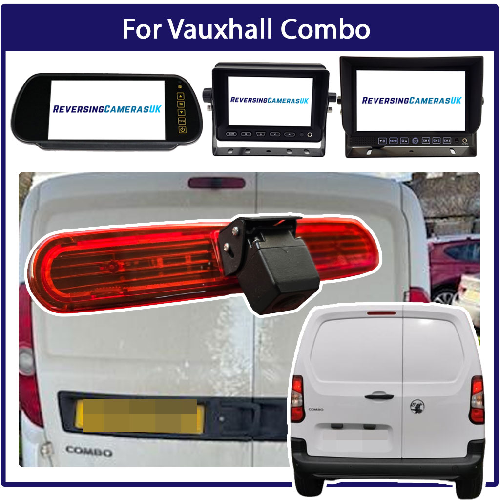 Opel/Vauxhall Combo Brake Light Reversing Camera Systems - Reversing ...