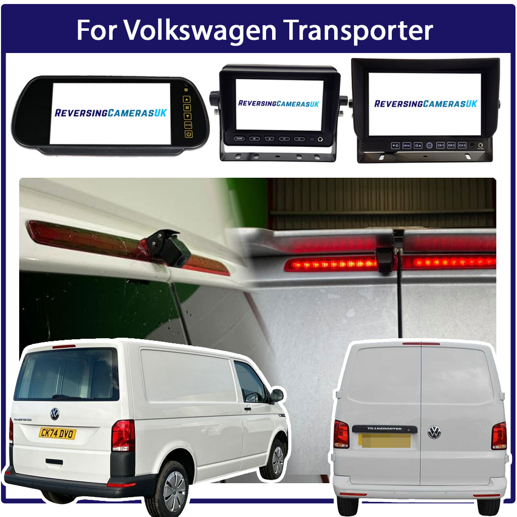 VW Transporter T5 & T6 Brake Light Reversing Camera Systems - Reversing ...