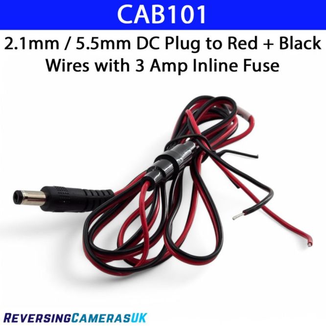 Power Extension Cables - Reversing Cameras UK