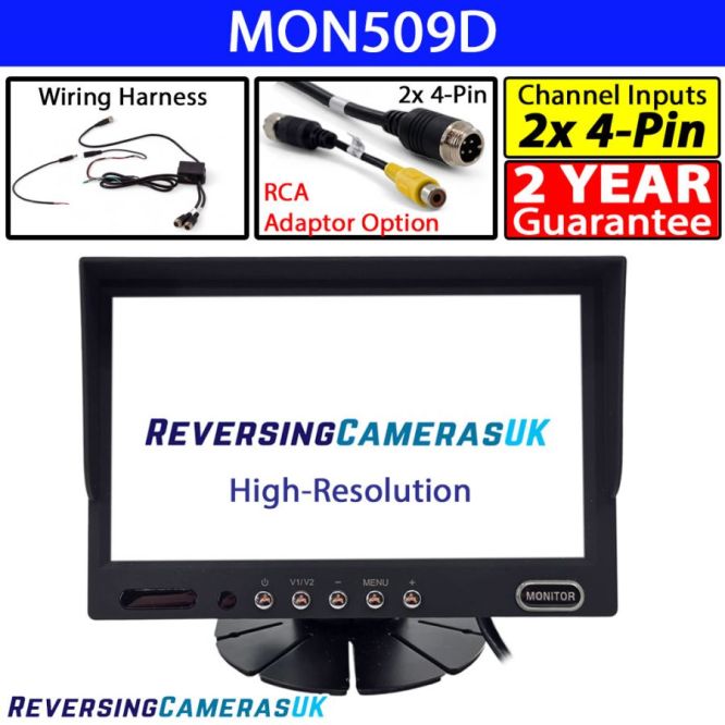 Stand / Dash Vehicle Monitors - Reversing Cameras UK
