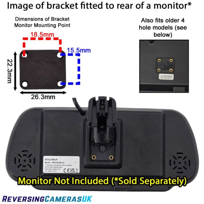 ACCMB5 - Mercedes/Renault/Vauxhall/ Windscreen Bracket Mount for Mirror ...