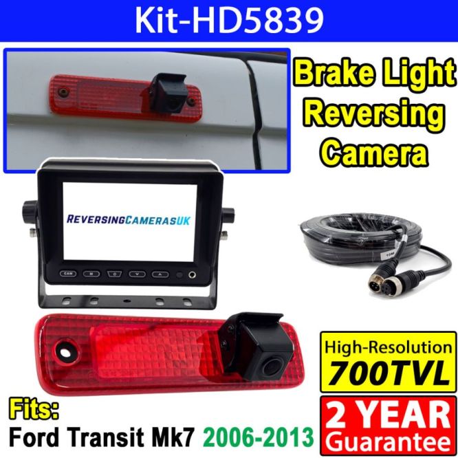 Ford Transit Integrated Brake Light Reversing Cameras - Reversing ...