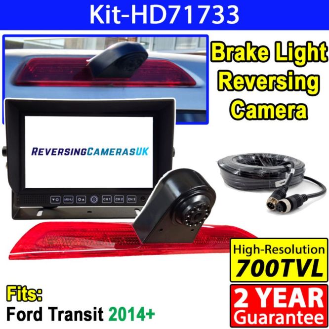 Ford Transit Integrated Brake Light Reversing Cameras - Reversing ...