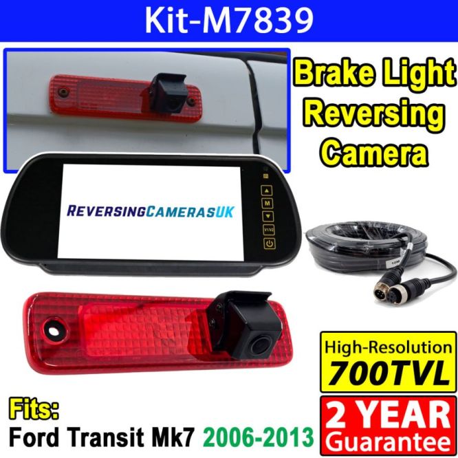 Ford Transit Integrated Brake Light Reversing Cameras - Reversing ...