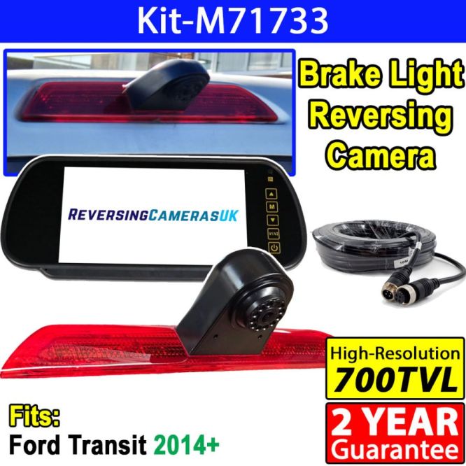 Ford Transit Integrated Brake Light Reversing Cameras - Reversing ...