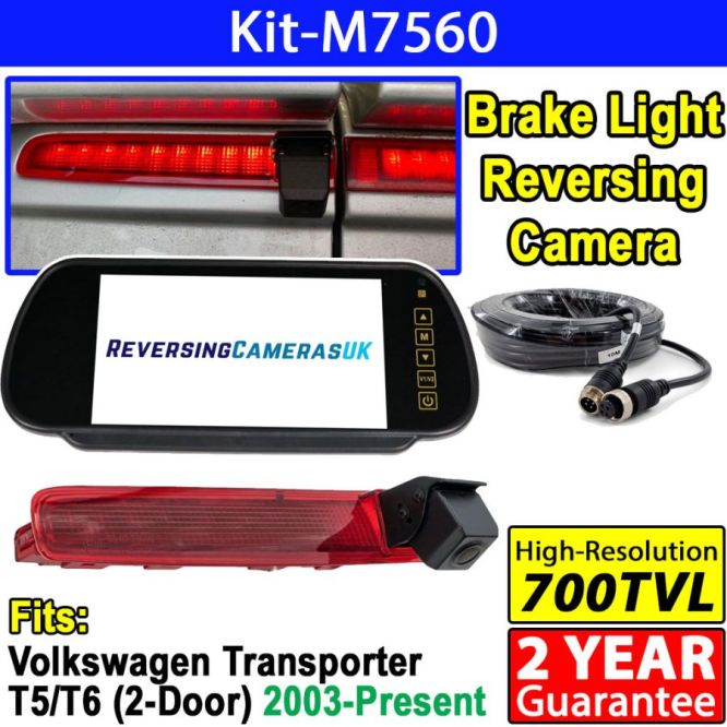 Vw Transporter T5 And T6 Brake Light Reversing Camera Systems Reversing