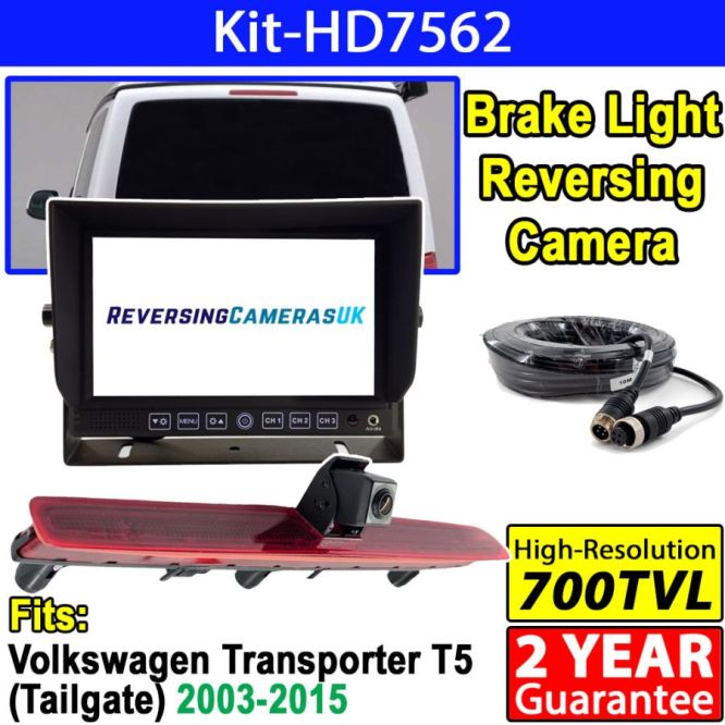 Vw Transporter T5 And T6 Brake Light Reversing Camera Systems Reversing