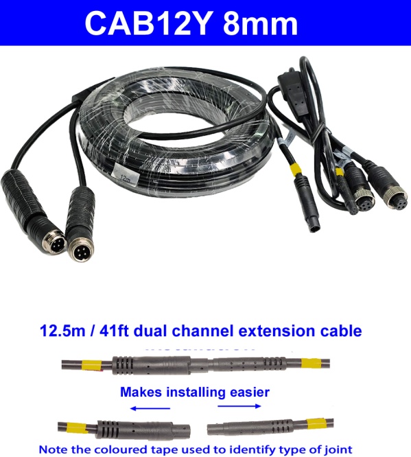 "4-Pin Extension Cables for Reversing Cameras – High-Quality Shielded ...
