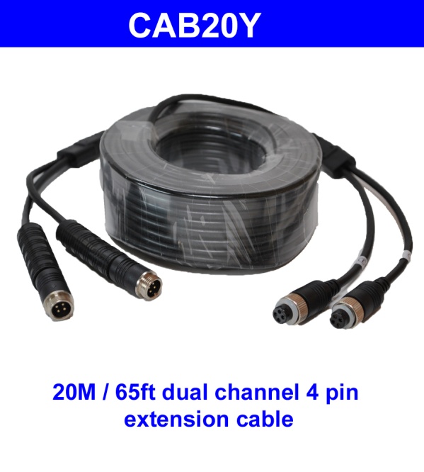 "4-Pin Extension Cables for Reversing Cameras – High-Quality Shielded ...