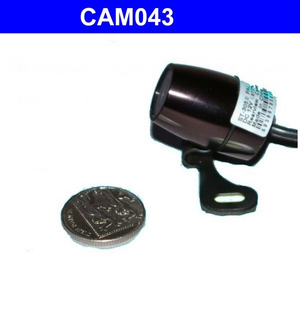 Black Mini Bolt CMOS Reversing Camera - Reversing Cameras UK