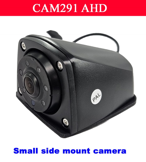 Small AHD side camera for blind spot detection - Reversing Cameras UK