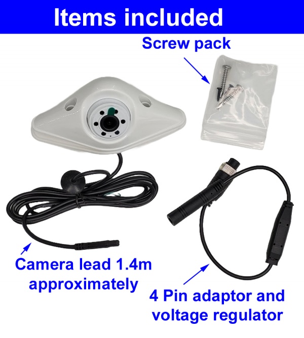 Dome & Pod Reversing Cameras - Reversing Cameras UK