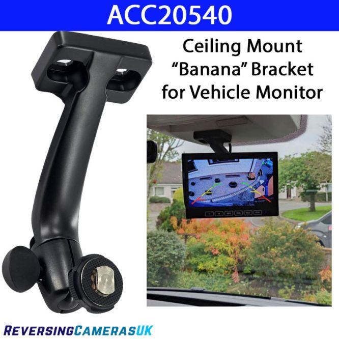 Ceiling Mount Bracket for 5" to 10" Reversing Camera Vehicle Monitors ...