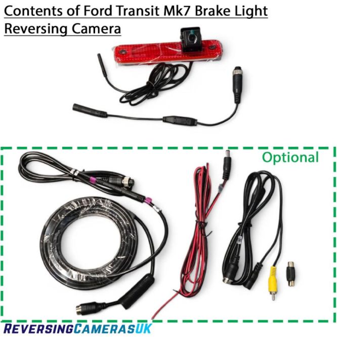 MK7 Ford Transit Brake Light Reversing Camera – High-Quality Rear View Upgrade - Reversing ...