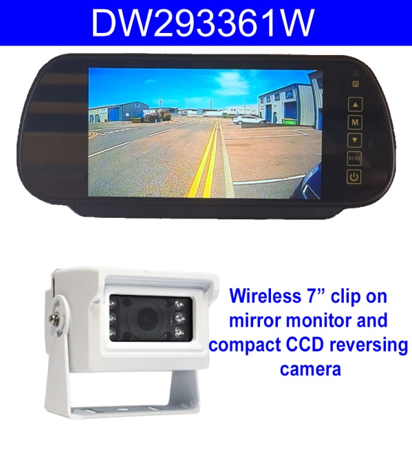DW293 Wireless mirror monitor kits - Reversing Cameras UK