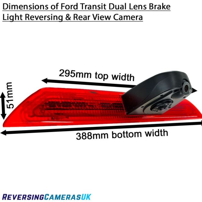 Ford Transit Integrated Brake Light Reversing Cameras - Reversing Cameras UK