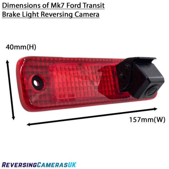 Ford Transit Integrated Brake Light Reversing Cameras - Reversing Cameras UK