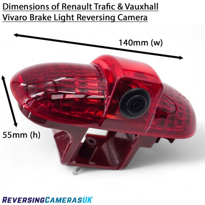 Reversing Camera Kit with 7" Mirror Monitor for Renault Trafic ...