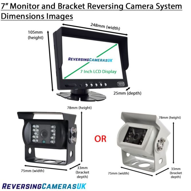 Reversing cameras | rear view monitors - Reversing Cameras UK