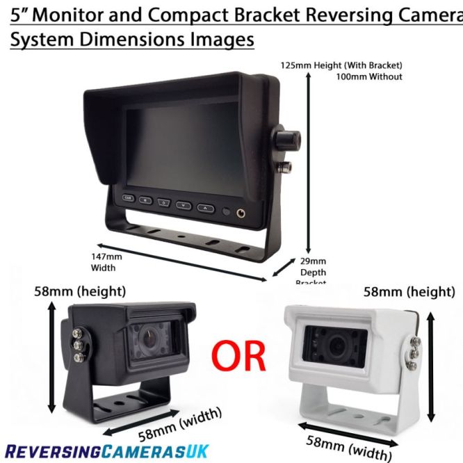 HD500 Reversing Cameras Systems - Reversing Cameras UK