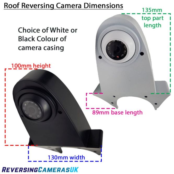 Sony CCD Roof Mount Reversing Camera Kit with 7" Heavy Duty Monitor ...