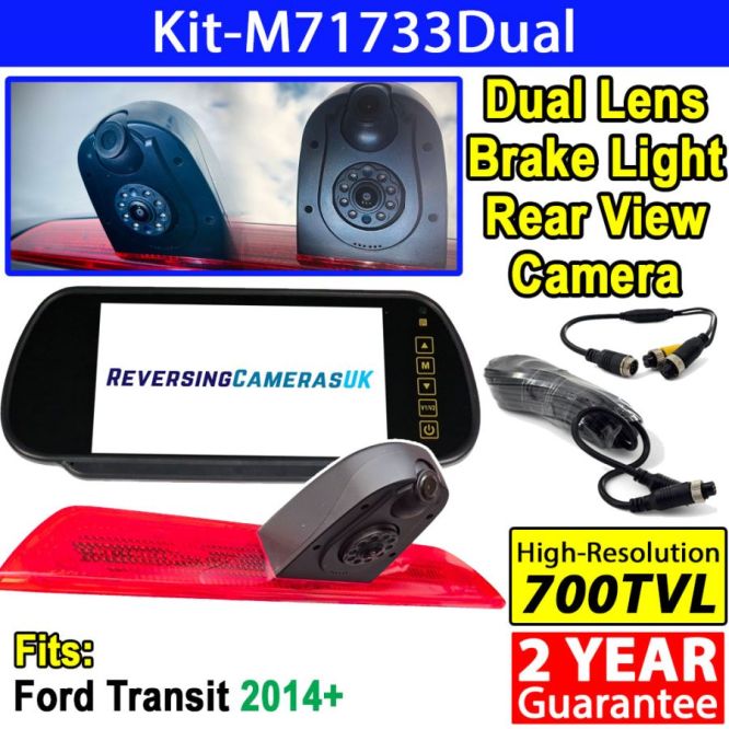 Ford Transit Integrated Brake Light Reversing Cameras - Reversing ...