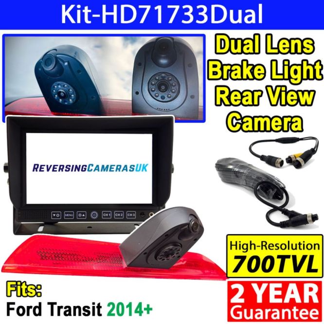 Ford Transit Integrated Brake Light Reversing Cameras - Reversing ...