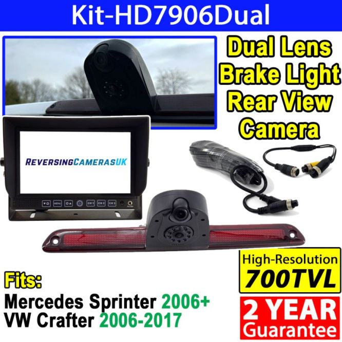 Mercedes Sprinter Integrated Brake Light Reversing Cameras - Reversing ...