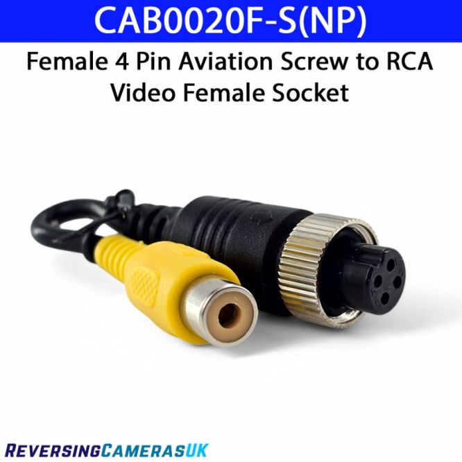 Reversing Camera Adaptor Cables | Reversing Cameras UK - Reversing ...