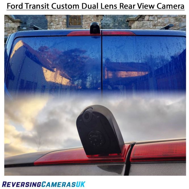 Ford Transit Integrated Brake Light Reversing Cameras - Reversing Cameras UK