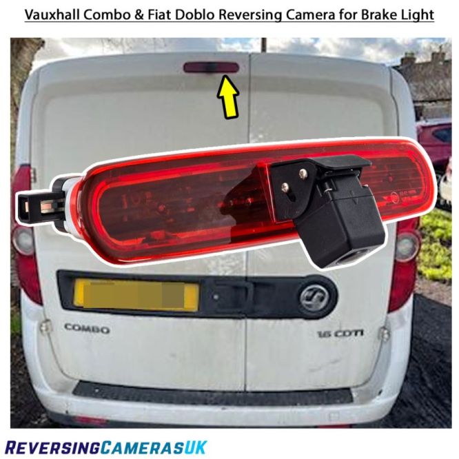 Fiat Doblo and Opel-Vauxhall Combo Reverse Camera System with 7 inch ...