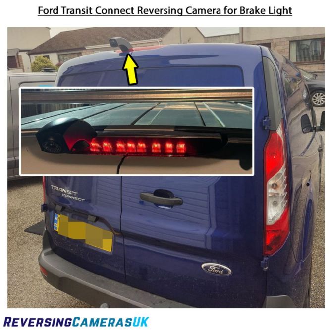 Ford Transit Integrated Brake Light Reversing Cameras - Reversing ...