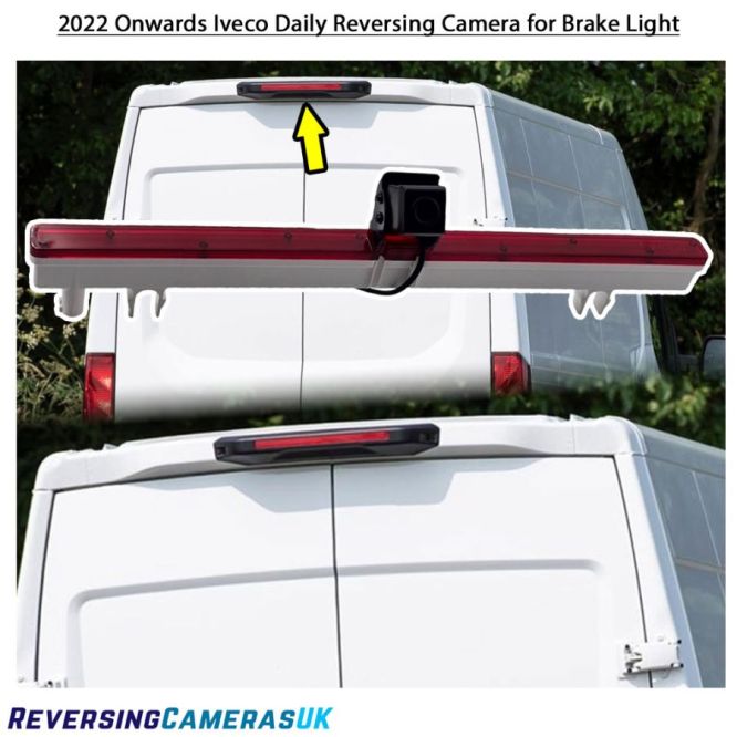 2022+ Iveco Daily Brake Light Reversing Camera – Clear & Easy Reversing - Reversing Cameras UK