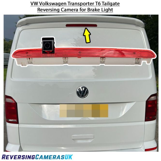 VW Transporter T5 & T6 Brake Light Reversing Camera Systems - Reversing ...