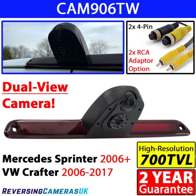 Volkswagen Crafter Brake Light Reversing Camera – Clear & Safe ...