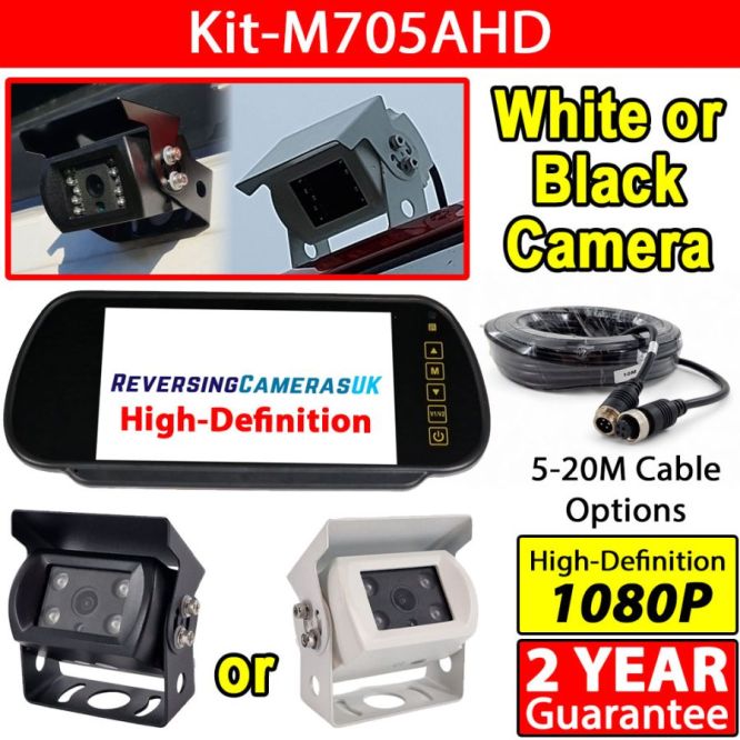 M700AHD Reversing Camera Systems - Reversing Cameras UK
