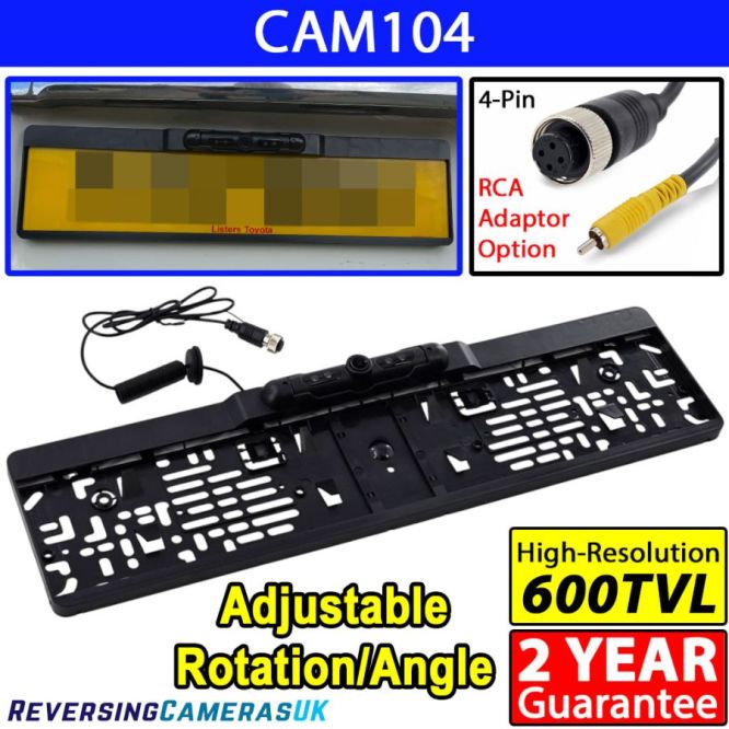 Small & Number Plate Reversing Cameras - Reversing Cameras UK