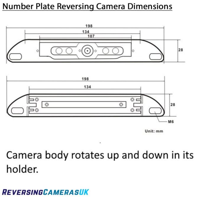 Small & Number Plate Reversing Cameras - Reversing Cameras UK