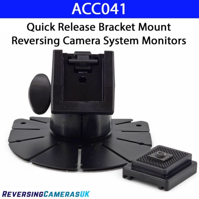 Quick Release Monitor Bracket for Reversing Camera | Adjustable Dash ...